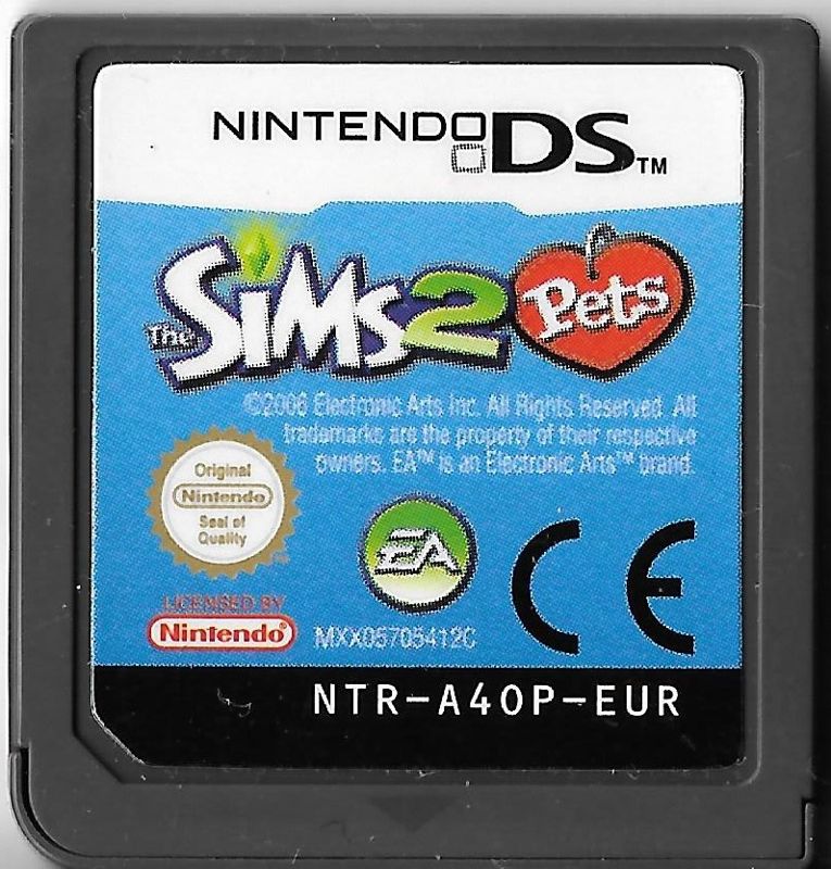 The Sims 2: Pets cover or packaging material - MobyGames