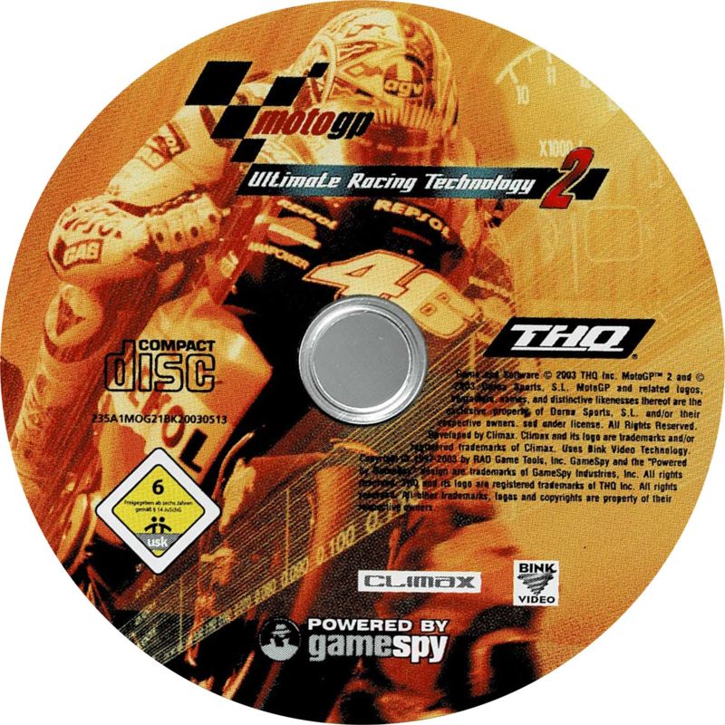 MotoGP 2 cover or packaging material - MobyGames