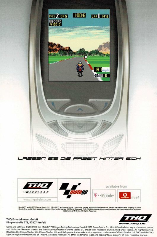 MotoGP 2 cover or packaging material - MobyGames