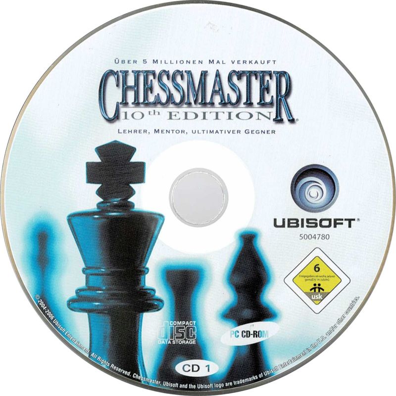 Chessmaster 10th Edition cover or packaging material - MobyGames