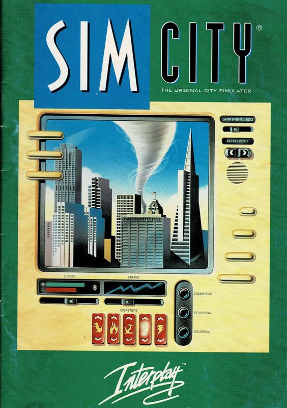 SimCity Classic cover or packaging material - MobyGames