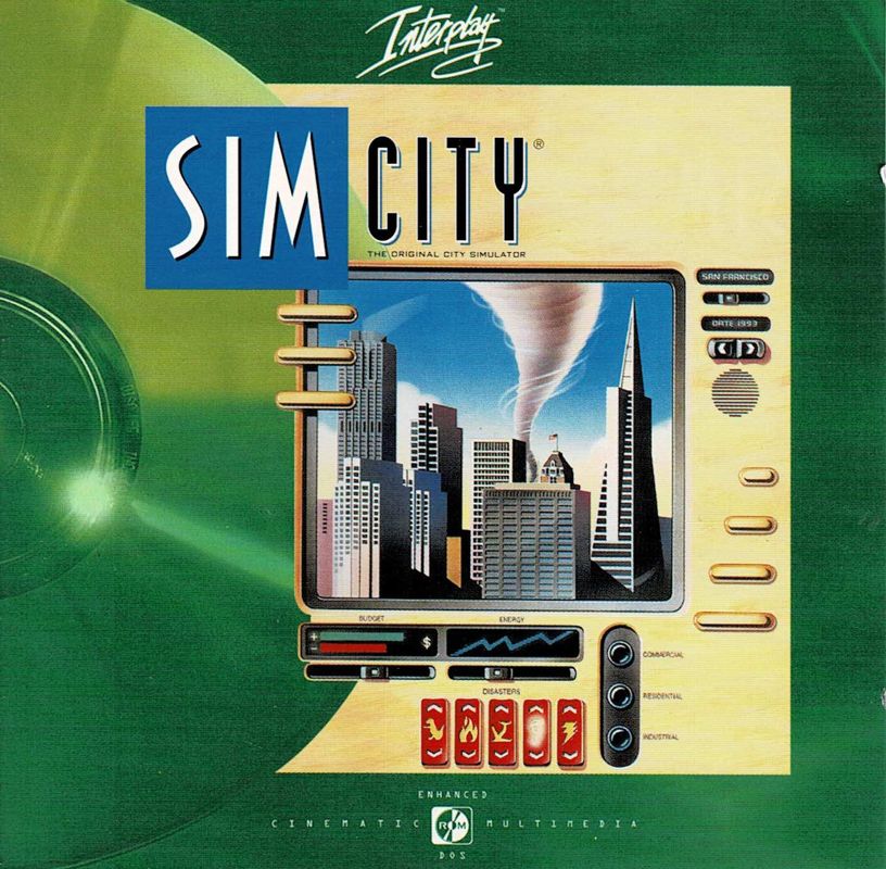 SimCity Classic cover or packaging material - MobyGames