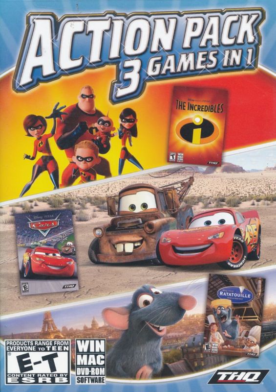 Action Pack: 3 Games in 1 (2008) - MobyGames