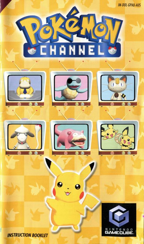 Pokémon Channel cover or packaging material - MobyGames