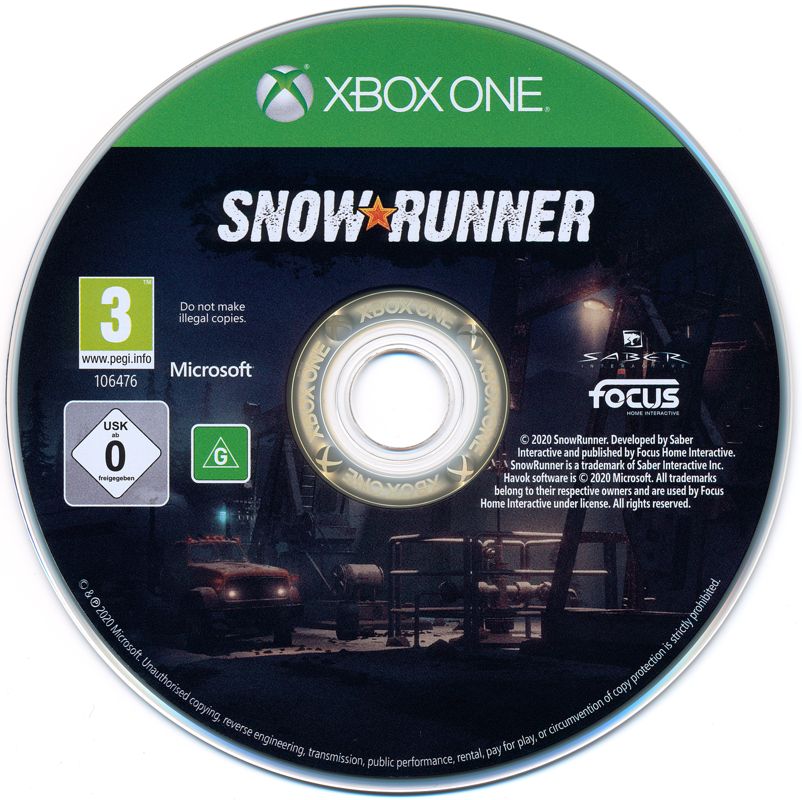 SnowRunner cover or packaging material - MobyGames