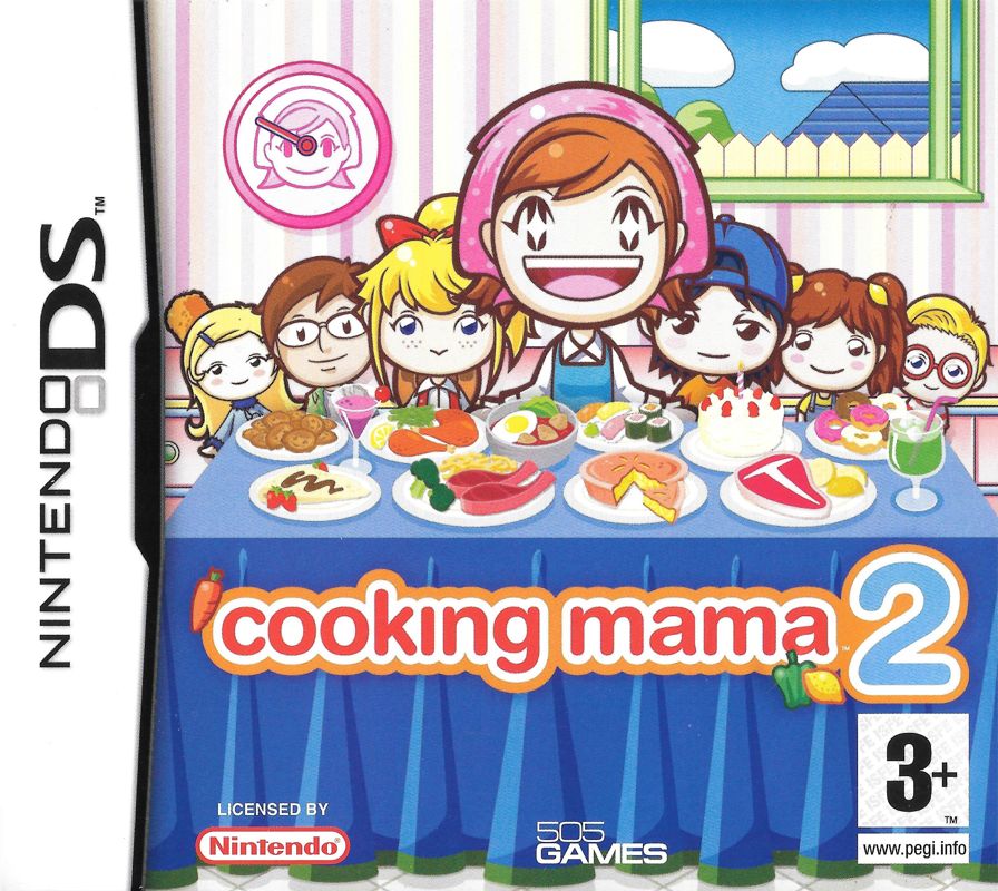 Cooking Mama 2: Dinner with Friends cover or packaging material - MobyGames