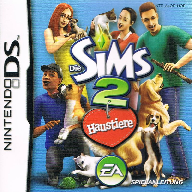 The Sims 2: Pets cover or packaging material - MobyGames