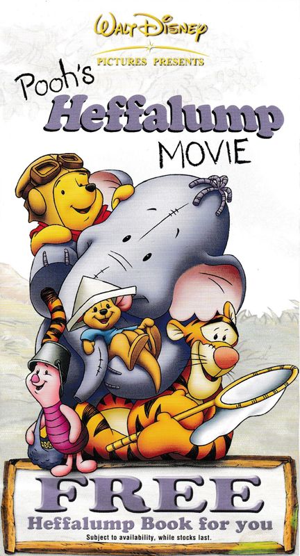 Walt Disney Pictures Presents: Pooh's Heffalump Movie (included game ...