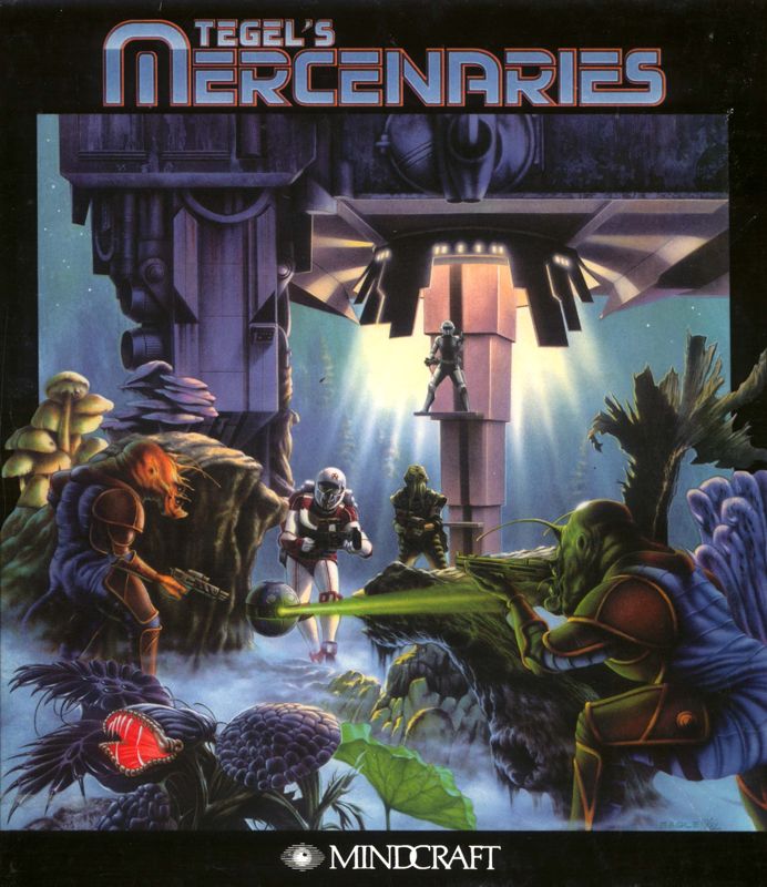 Tegel's Mercenaries box covers - MobyGames