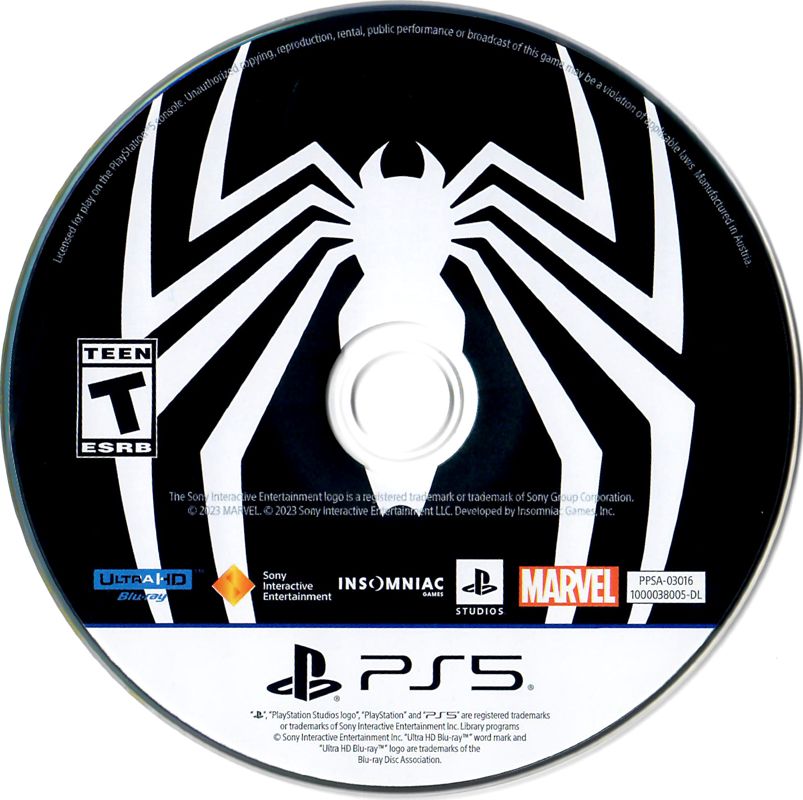 Marvel Spider-Man 2 (Launch Edition) cover or packaging material - MobyGames