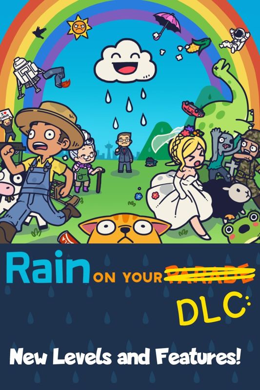 Rain on Your Parade DLC: New Levels and Features! box covers - MobyGames
