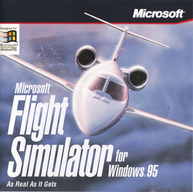Microsoft Flight Simulator for Windows 95 cover or packaging material ...