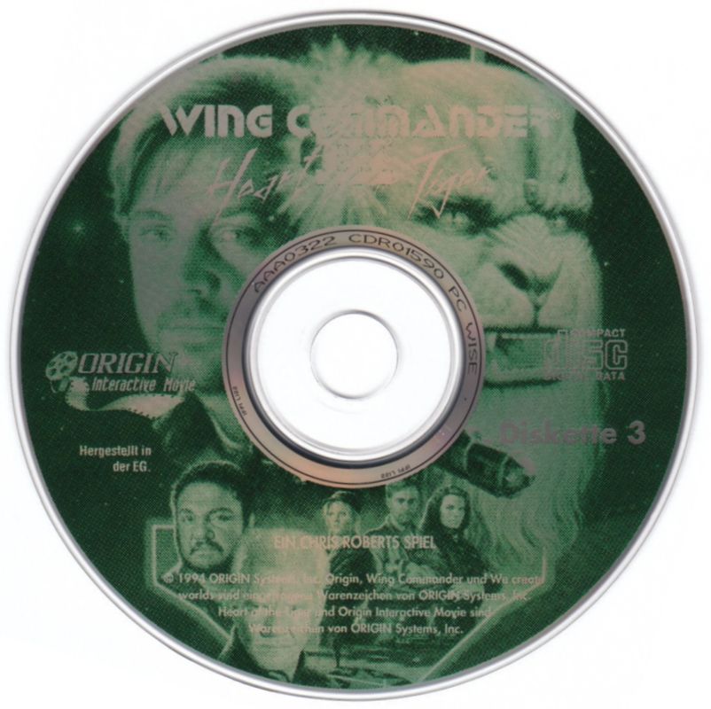 Wing Commander III: Heart of the Tiger cover or packaging material ...