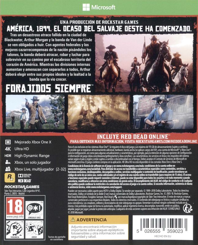 Red Dead Redemption II cover or packaging material - MobyGames