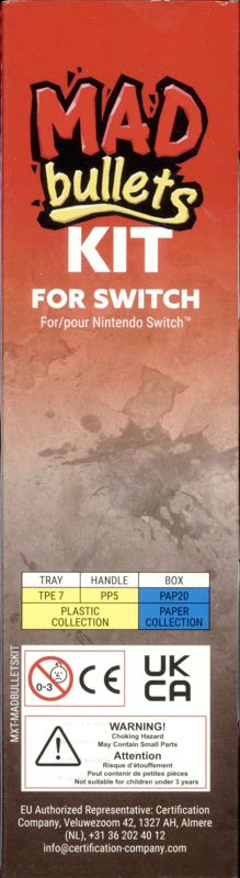 Mad Bullets cover or packaging material - MobyGames