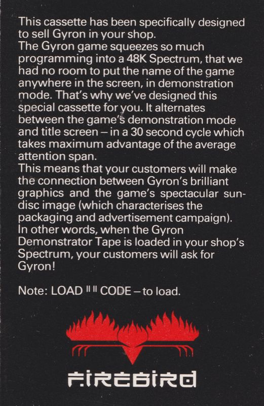 Gyron cover or packaging material - MobyGames