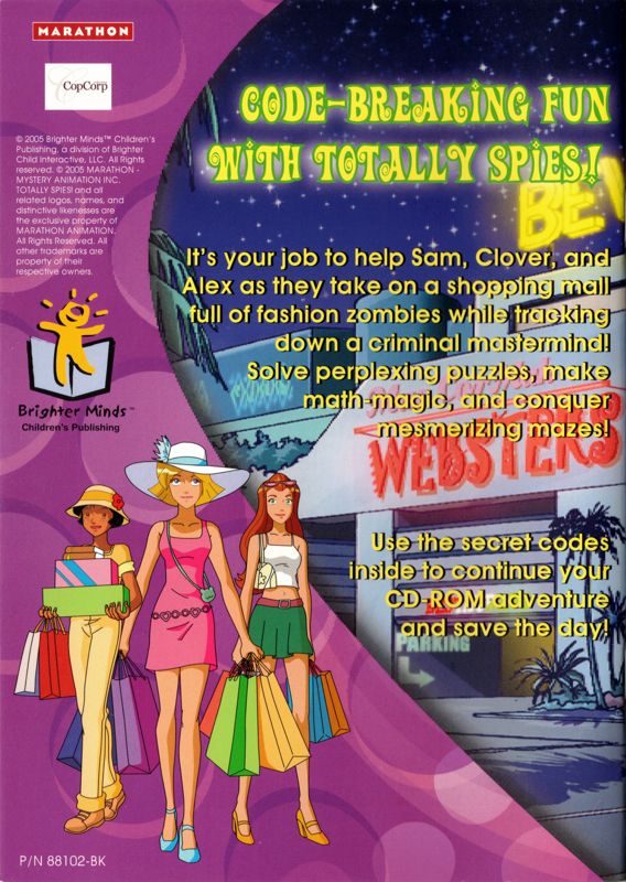 Totally Spies! Total Swamp Romp cover or packaging material - MobyGames