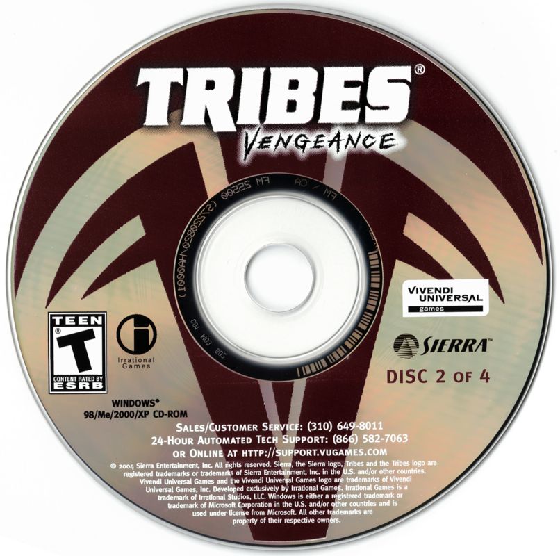 Tribes: Vengeance cover or packaging material - MobyGames