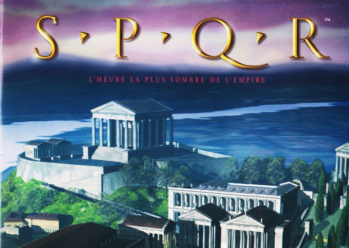 SPQR: The Empire's Darkest Hour cover or packaging material - MobyGames