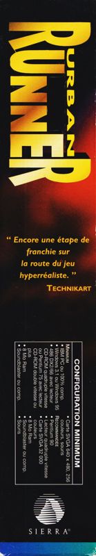 Urban Runner cover or packaging material - MobyGames