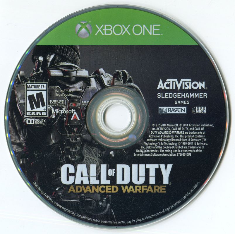 Call of Duty: Advanced Warfare (Day Zero Edition) cover or packaging ...