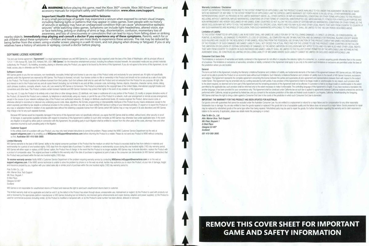 Batman: Arkham Origins cover or packaging material - MobyGames