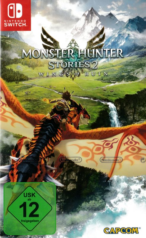Monster Hunter: Stories 2 - Wings of Ruin box covers - MobyGames