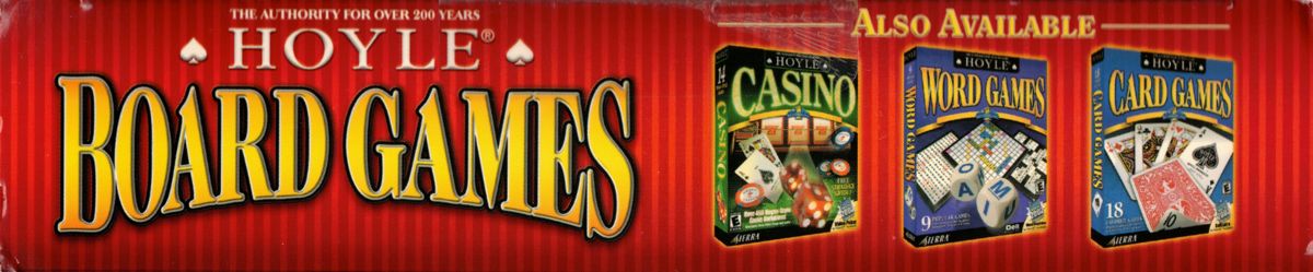 Hoyle Board Games 2001 cover or packaging material - MobyGames