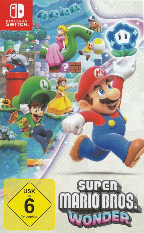 Super Mario Bros. Wonder cover or packaging material - MobyGames