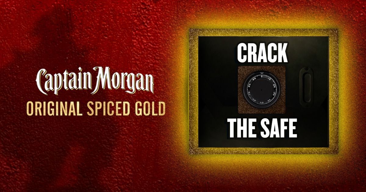 Captain Morgan Original Spiced Gold: Crack the Safe (2021) - MobyGames