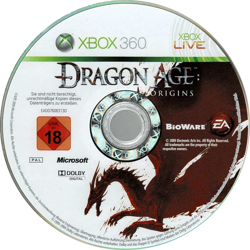 Dragon Age: Origins - Ultimate Edition cover or packaging material ...