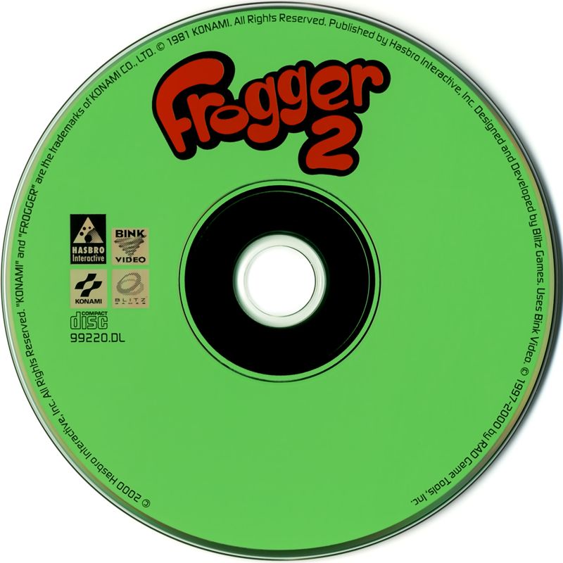 Frogger 2: Swampy's Revenge cover or packaging material - MobyGames