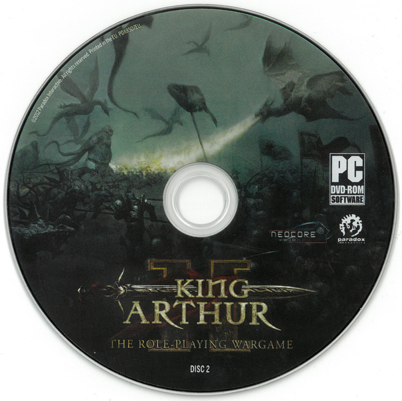 King Arthur II: The Role-Playing Wargame cover or packaging material ...