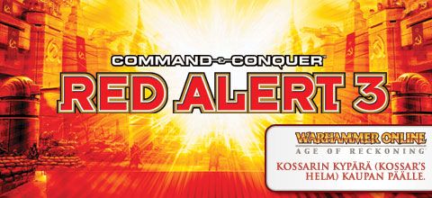 Command & Conquer: Red Alert 3 cover or packaging material - MobyGames