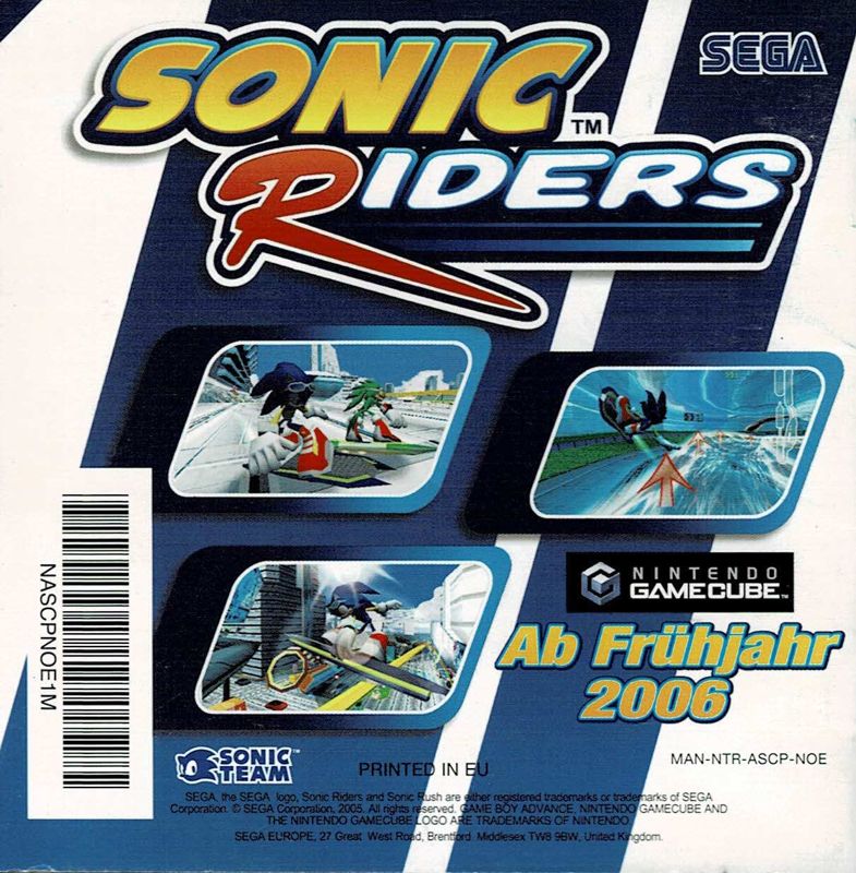 Sonic Rush cover or packaging material - MobyGames