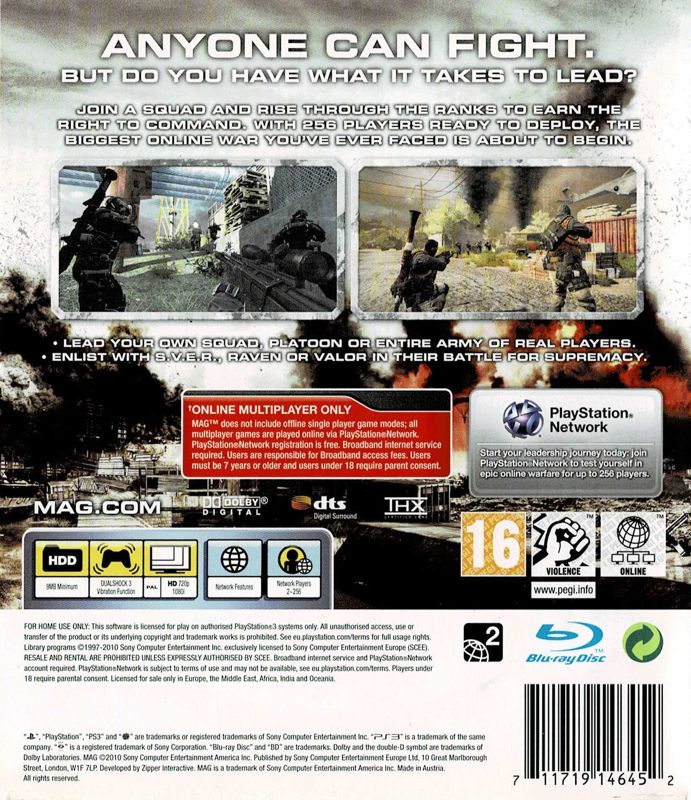 MAG cover or packaging material - MobyGames