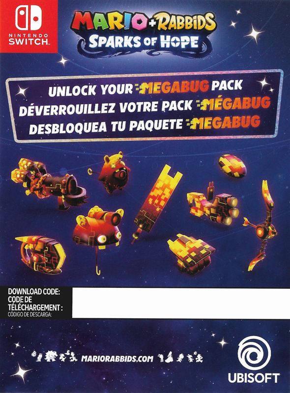 Mario + Rabbids: Sparks of Hope cover or packaging material - MobyGames