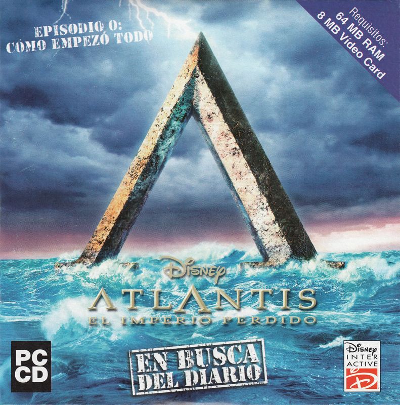 Disney's Atlantis: The Lost Empire - Search for the Journal cover or ...