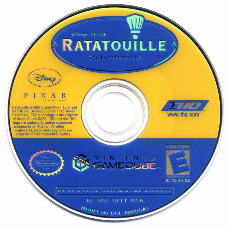 Disney•Pixar Ratatouille cover or packaging material - MobyGames
