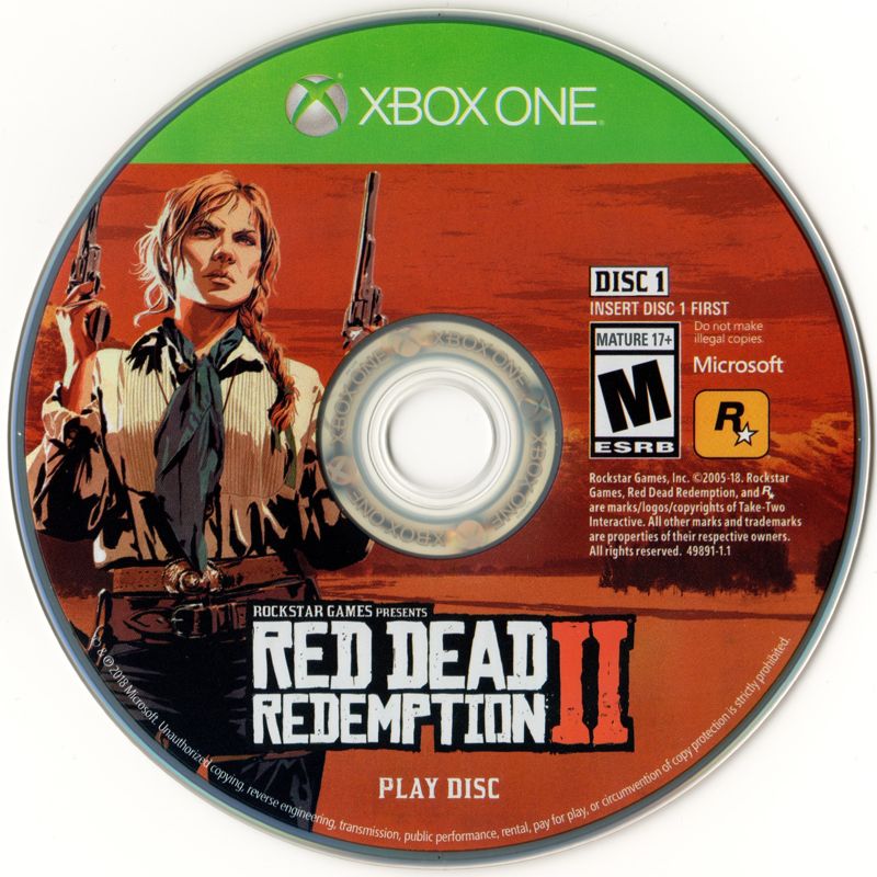 Red Dead Redemption II cover or packaging material - MobyGames