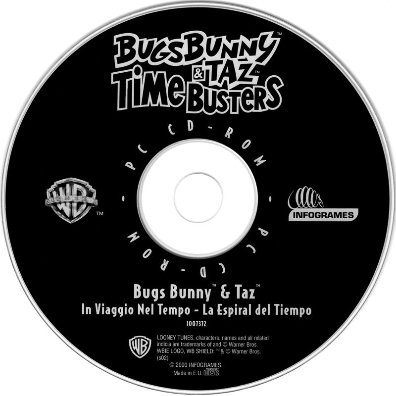 Bugs Bunny & Taz: Time Busters cover or packaging material - MobyGames