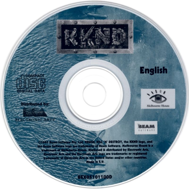 KKND: Krush Kill 'N Destroy cover or packaging material - MobyGames