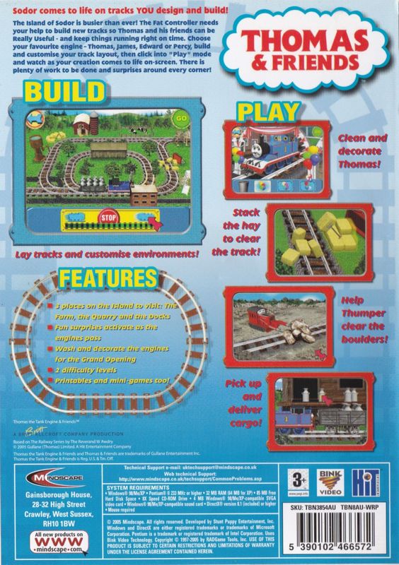 Thomas & Friends: Building The New Line cover or packaging material ...