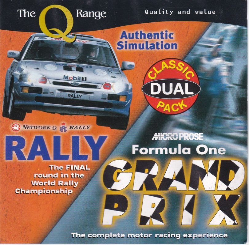 Network Q RAC Rally/MicroProse Formula One Grand Prix (1999) - MobyGames