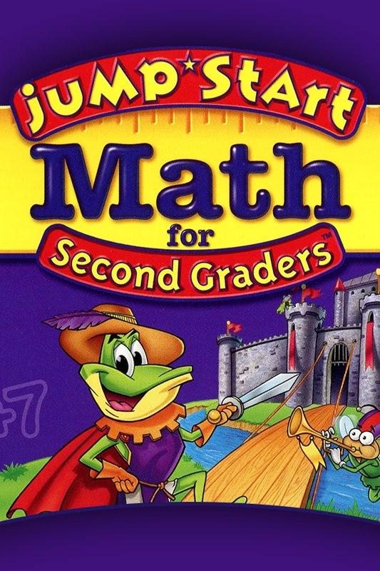 JumpStart 2nd Grade Math cover or packaging material - MobyGames