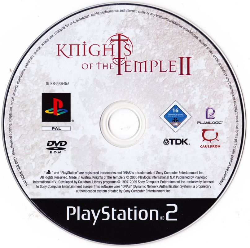 Knights of the Temple II cover or packaging material - MobyGames