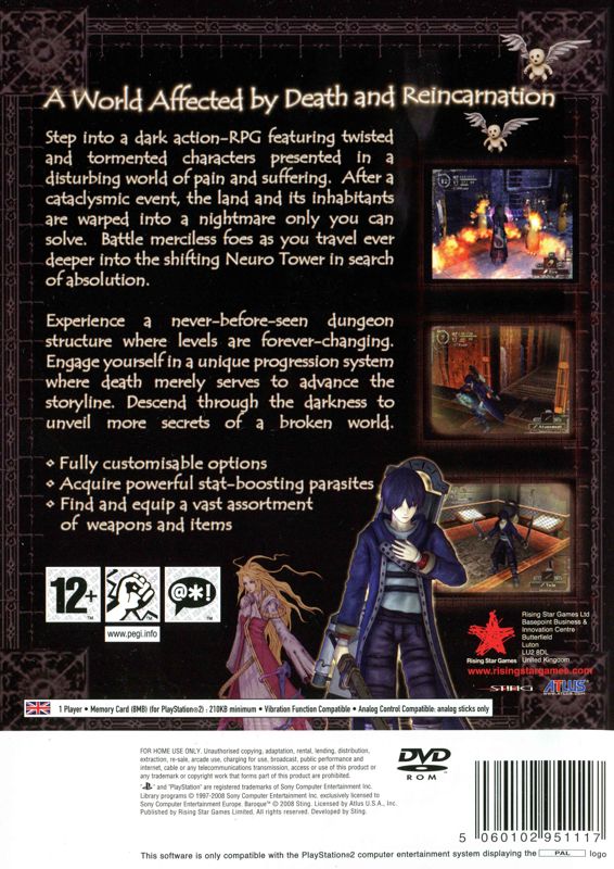 Baroque cover or packaging material - MobyGames