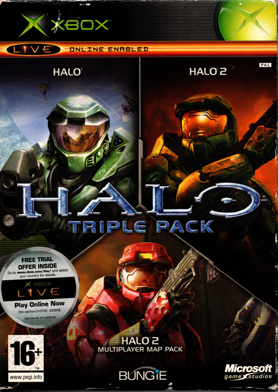 Halo Triple Pack (2005) - MobyGames