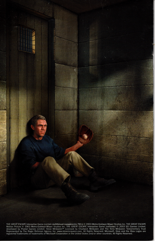 The Great Escape cover or packaging material - MobyGames