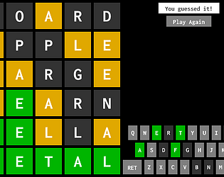 Shameless Wordle Clone (2022) - MobyGames